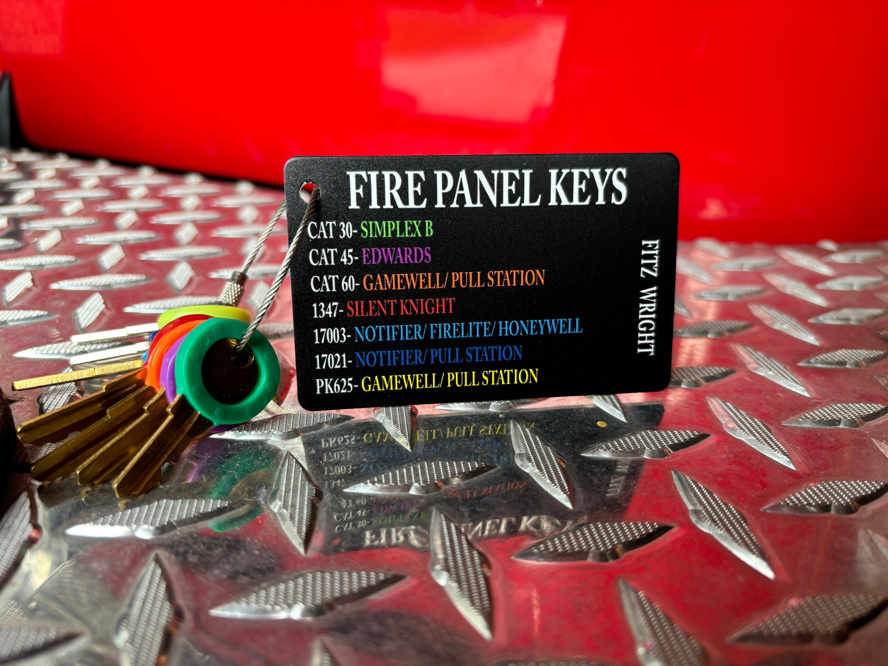 Fitz Wright LLC | High-Quality Fire Alarm Panel Keys & Accessories