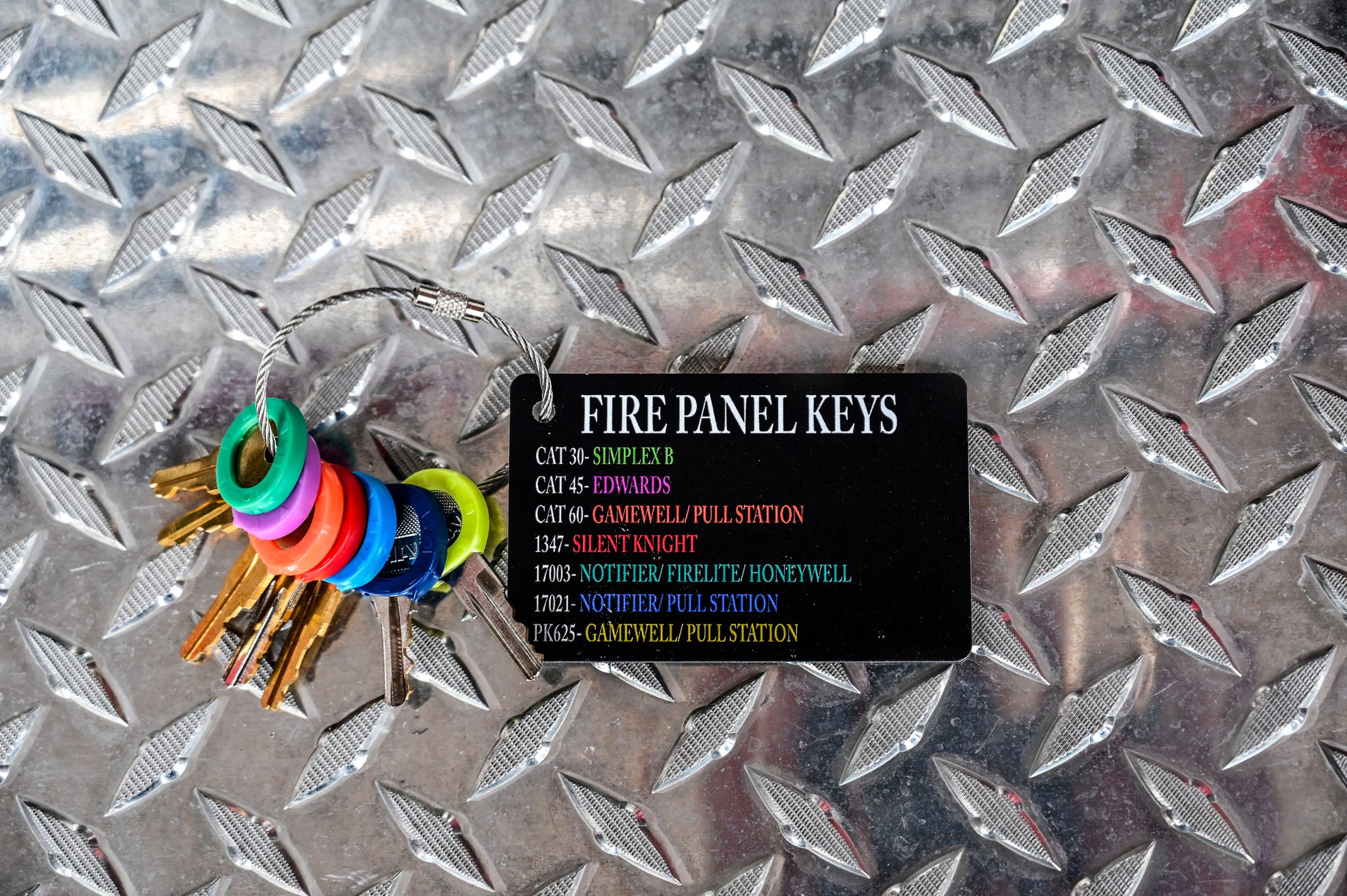 Fire Panel Keys – Fitz Wright
